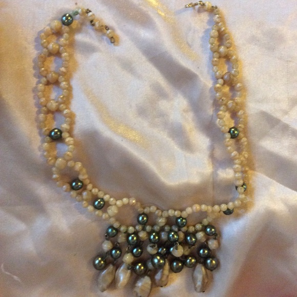 Vintage | Jewelry | Vintage 94 Carmen Miranda Pearl Bead Necklace ...